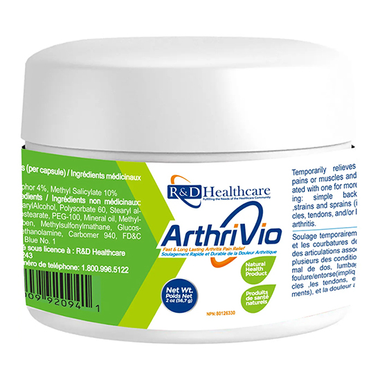 ArthriVio - Ultra Temporary Arthritis Pain Relief Topical Cream